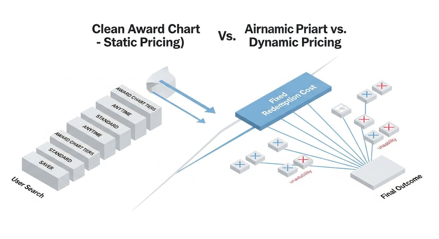 Airline Award Chart Vs Dynamic Pricing - Gold Points